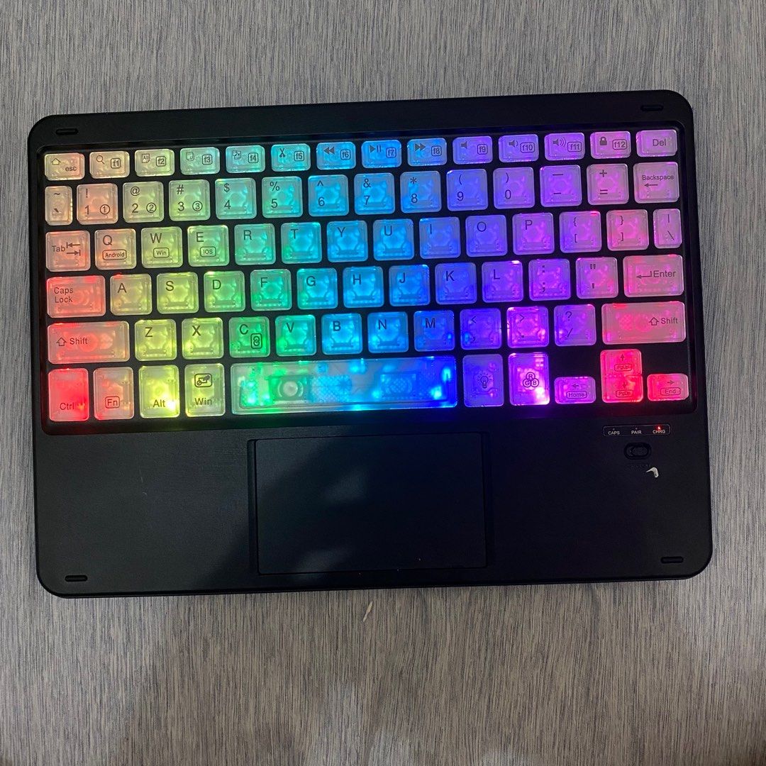 Goodojoq backlit keyboard ipad pro 11 inch 2018. 2019 2020 warna warni ...