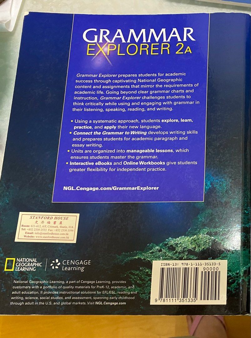 Grammar explorer 2A, 興趣及遊戲, 書本 & 文具, 教科書 - Carousell