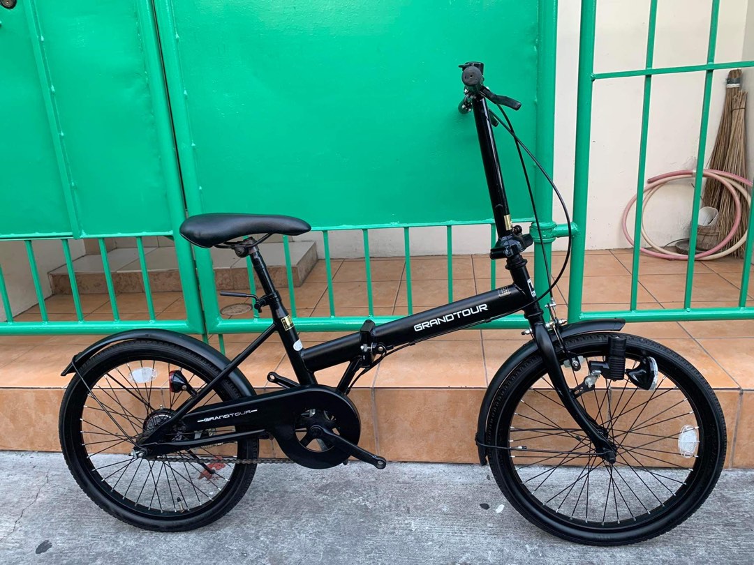 GRAND TOUR JAPAN FOLDING BIKE STEEL, Sports Equipment, Bicycles & Parts ...