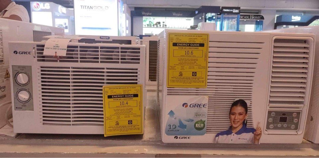 GREE WINDOW TYPE AIRCON, TV & Home Appliances, Air Conditioning and ...