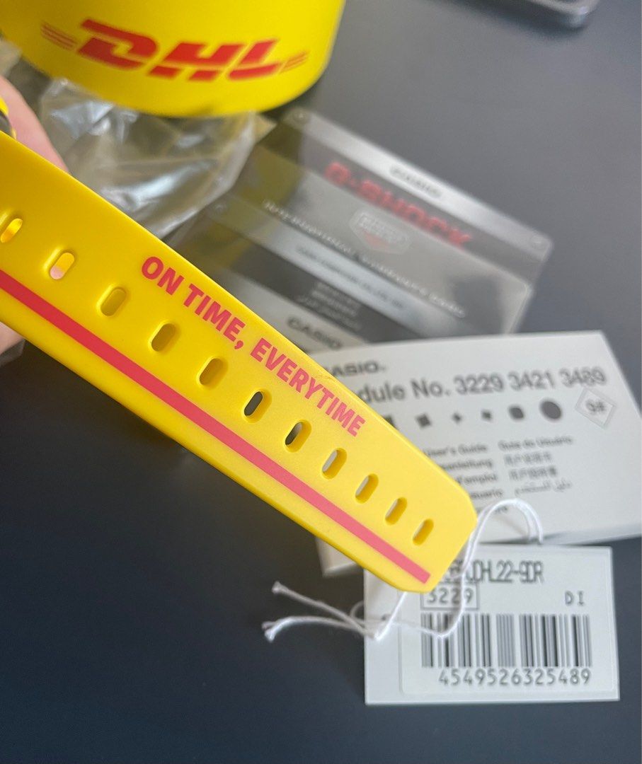 GShock DHL, Luxury, Watches on Carousell