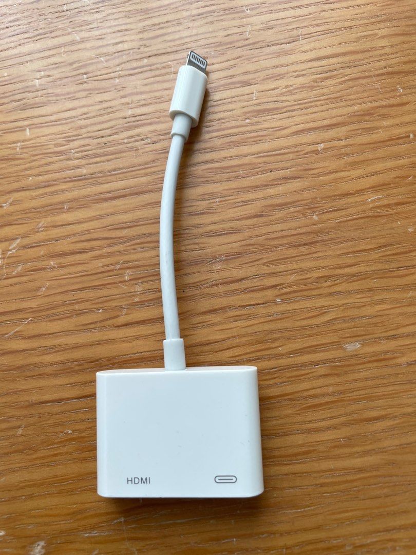 HDMI input x USB Lightning, Computers & Tech, Parts & Accessories ...