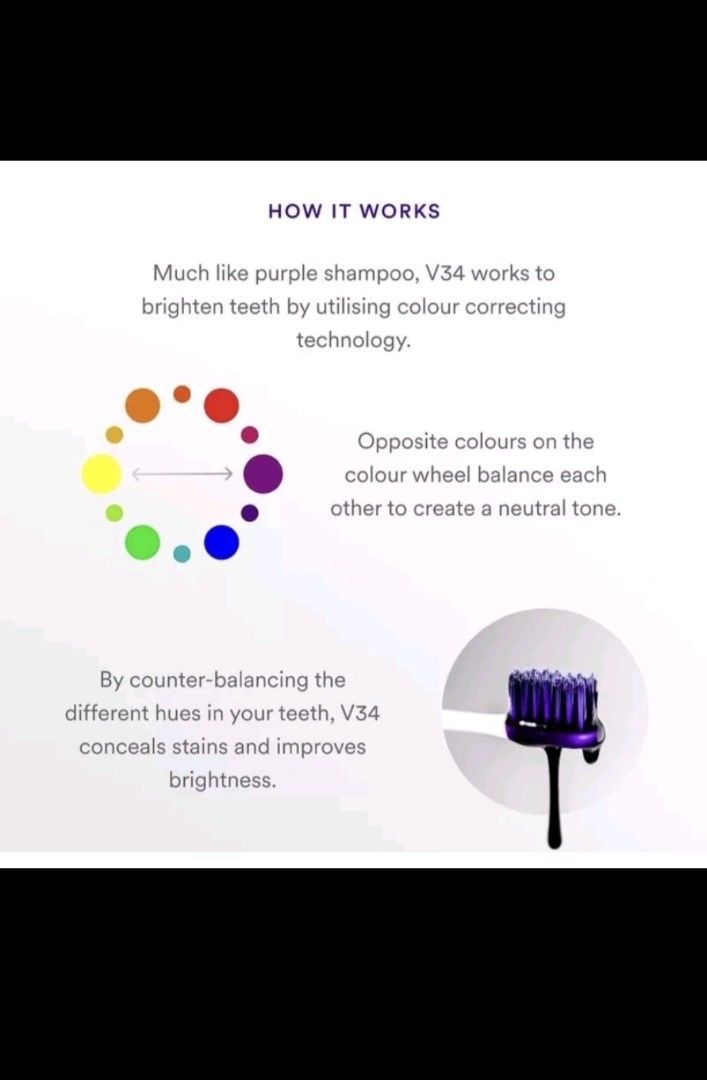 HiSmile V34 Colour Corrector Oral Care, Beauty & Personal Care, Oral ...