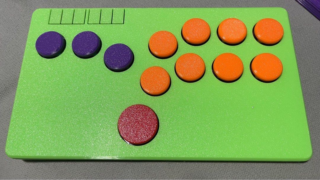 Hitbox in the style of sf6 (neon green), Hobbies & Toys, Toys & Games ...