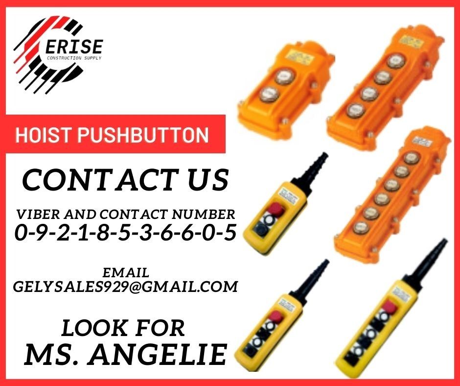 HOIST PUSH BUTTON, Commercial & Industrial, Construction Tools ...