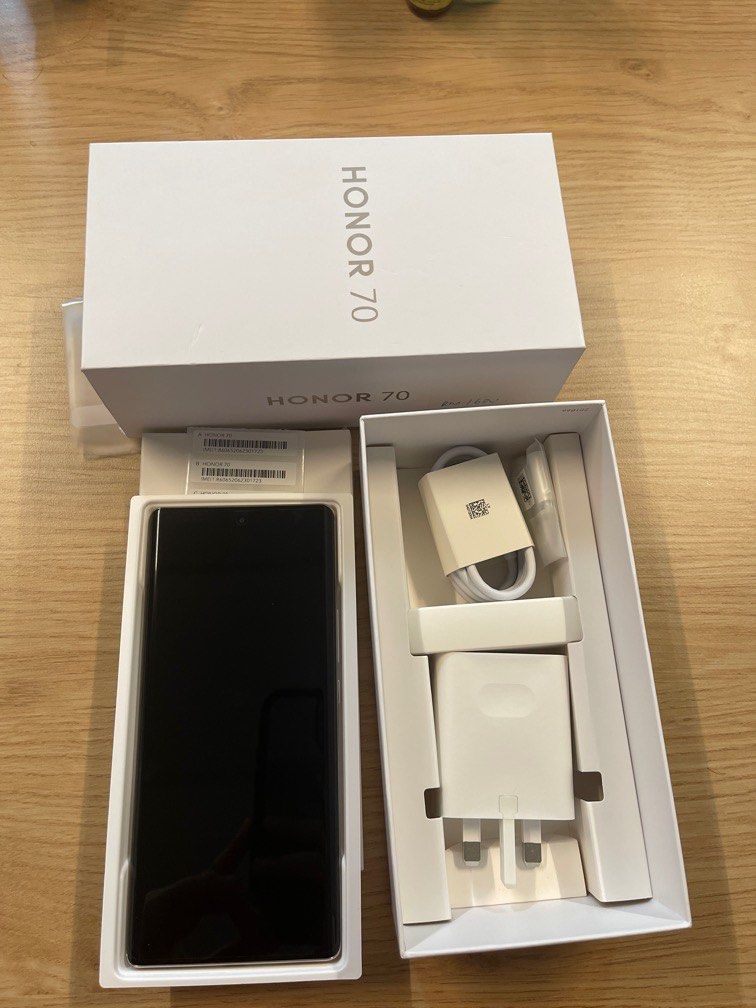 Honor 70 Model FNE-NX9 Crystal Silver ( New ), Mobile Phones & Gadgets ...