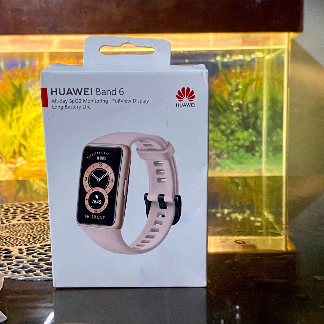 HUAWEI BAND 6 SMARTWATCH, Women's Fashion, Watches & Accessories ...