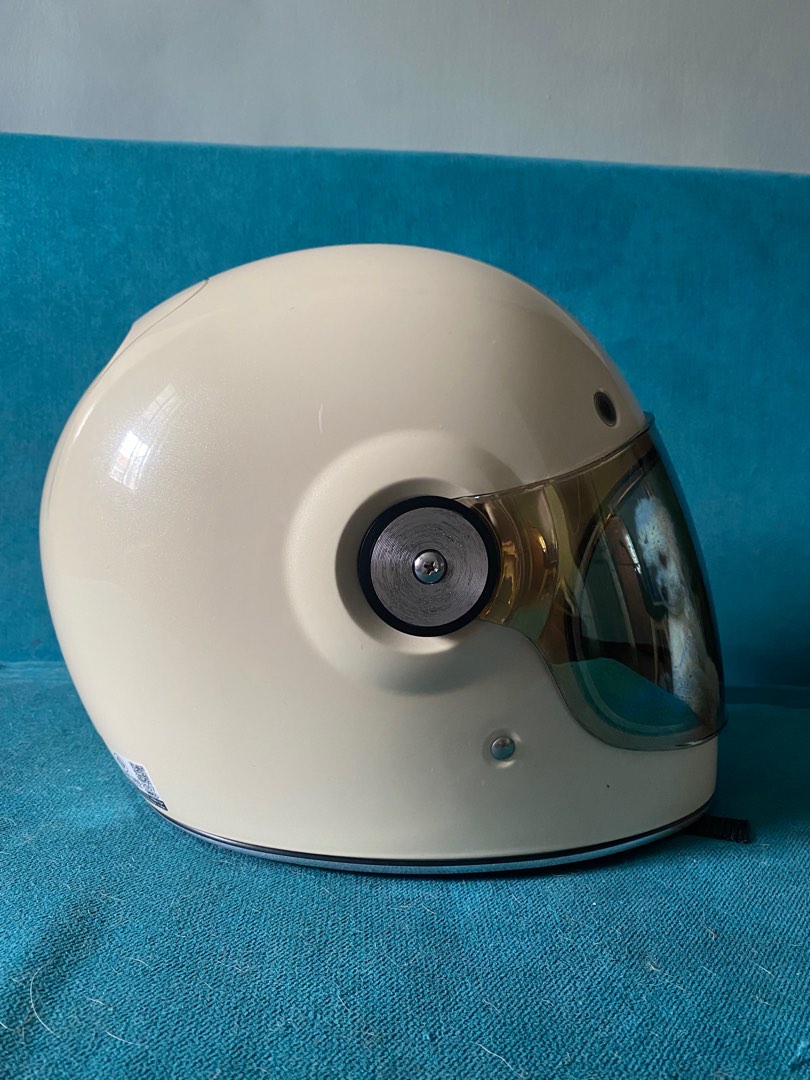 ID CLASSIC HELMET (CREAM/PEARL COLOR), Motorbikes, Motorbike Parts ...