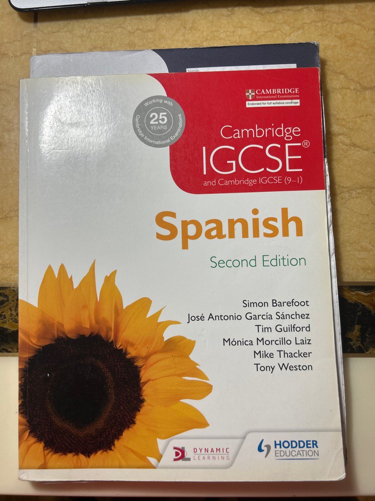 IGCSE Spanish (9-1) Textbook Second Edition, Hobbies & Toys, Books ...