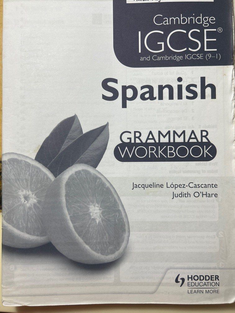 IGCSE Spanish (9-1) Textbook Second Edition, Hobbies & Toys, Books ...