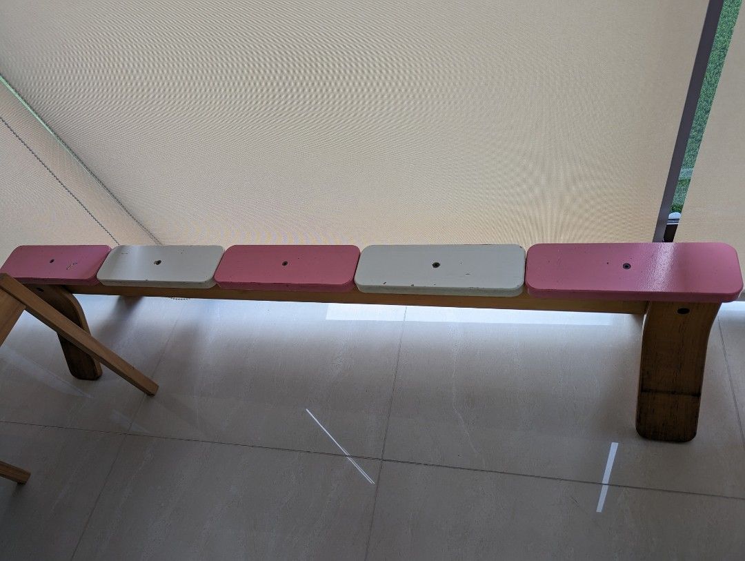 Ikea Balance beam pink, Babies & Kids, Infant Playtime on Carousell