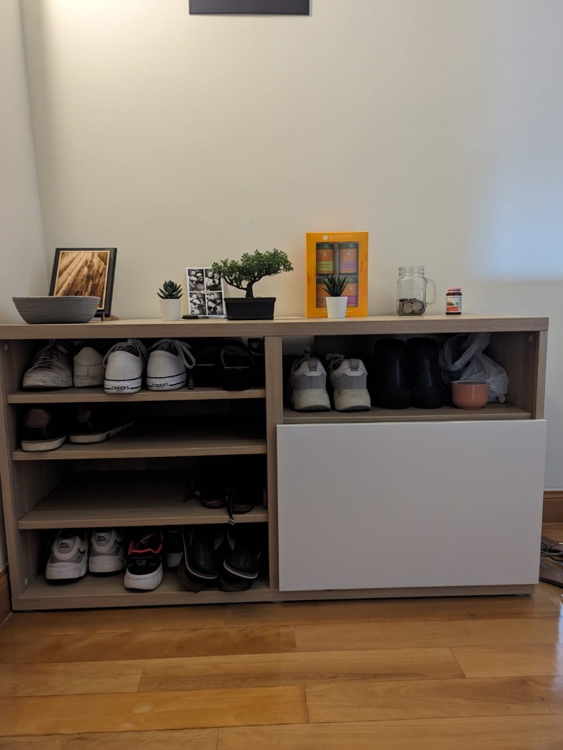 IKEA BESTA Cabinet (for TV or shoes rack), 傢俬＆家居, 傢俬, 櫃子、組合櫃及置物架 ...