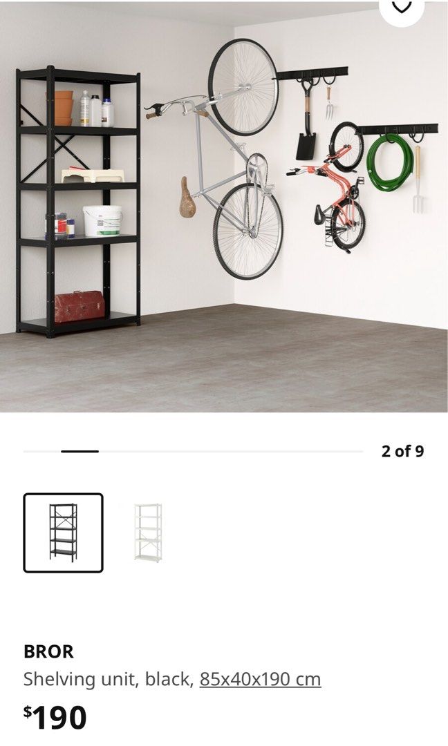 Ikea Bror Storage Rack, Furniture & Home Living, Furniture, Shelves ...