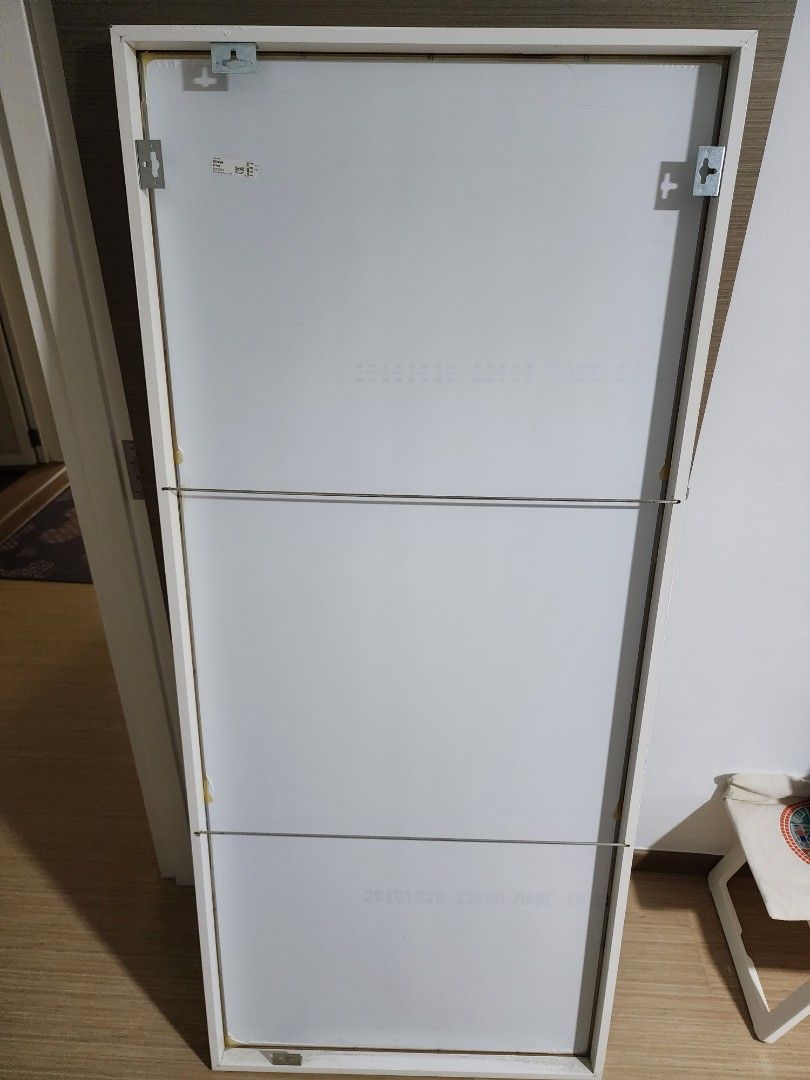 IKEA STAVE Full Height Mirror - White Frame, Furniture & Home Living ...