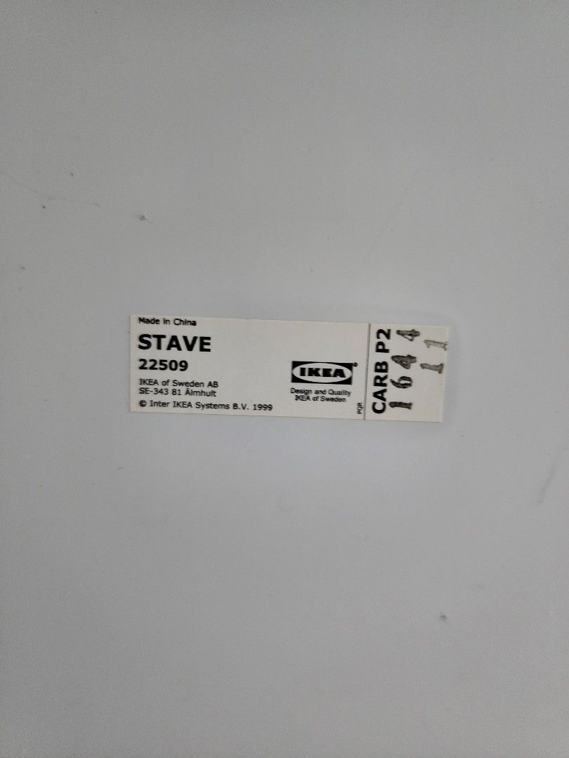IKEA STAVE Full Height Mirror - White Frame, Furniture & Home Living ...