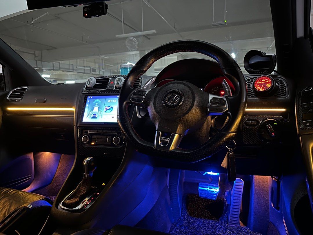 Interior ambient LED lighting - VW MK6, Car Accessories, Accessories on ...