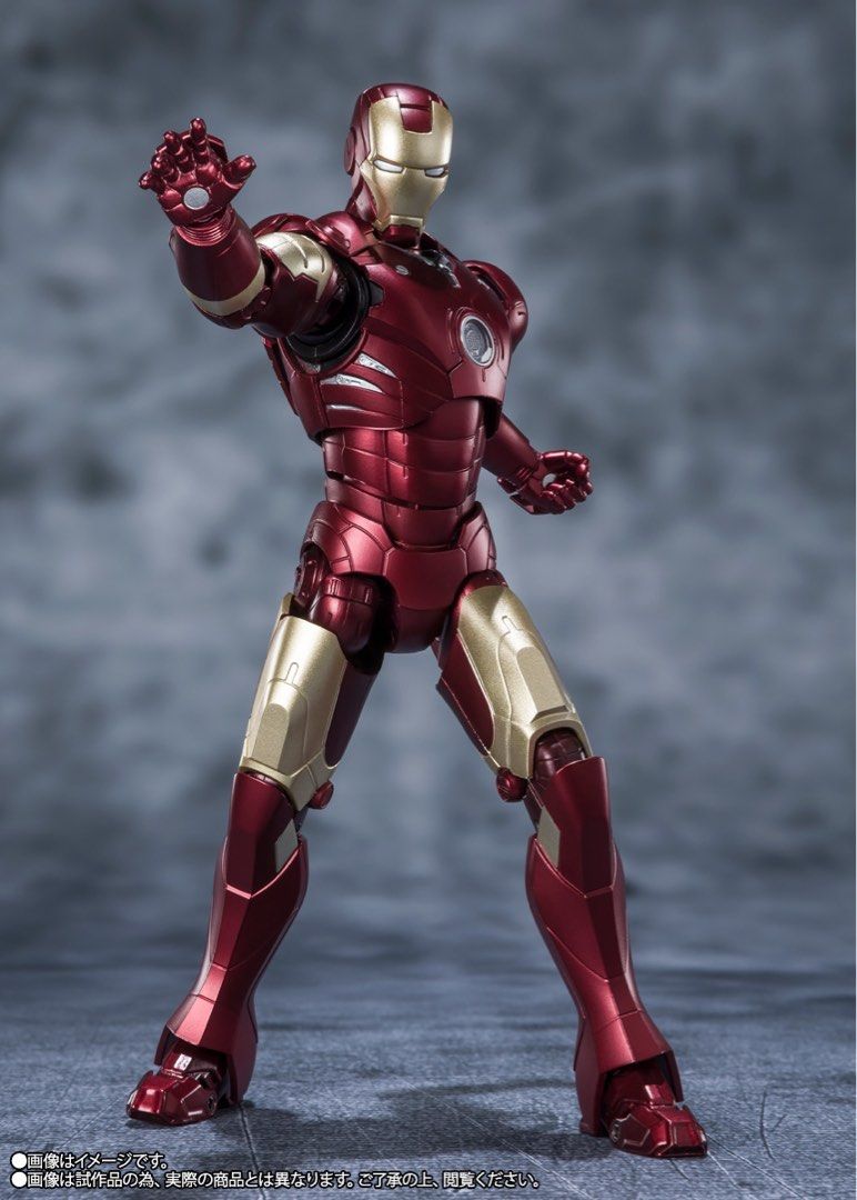【日魂店內限定】SHF Iron Man mark 3 -日本會場限定款 , 興趣及遊戲, 玩具 & 遊戲類 - Carousell