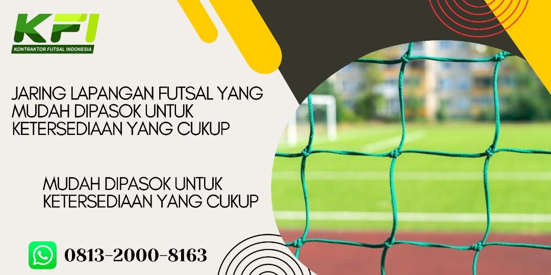 Jaring Untuk Lapangan Futsal, Olah Raga, Perlengkapan Olahraga Lainnya ...