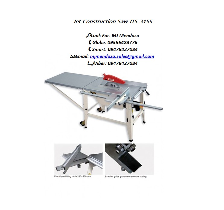 Jet Construction Saw JTS-315S on Carousell