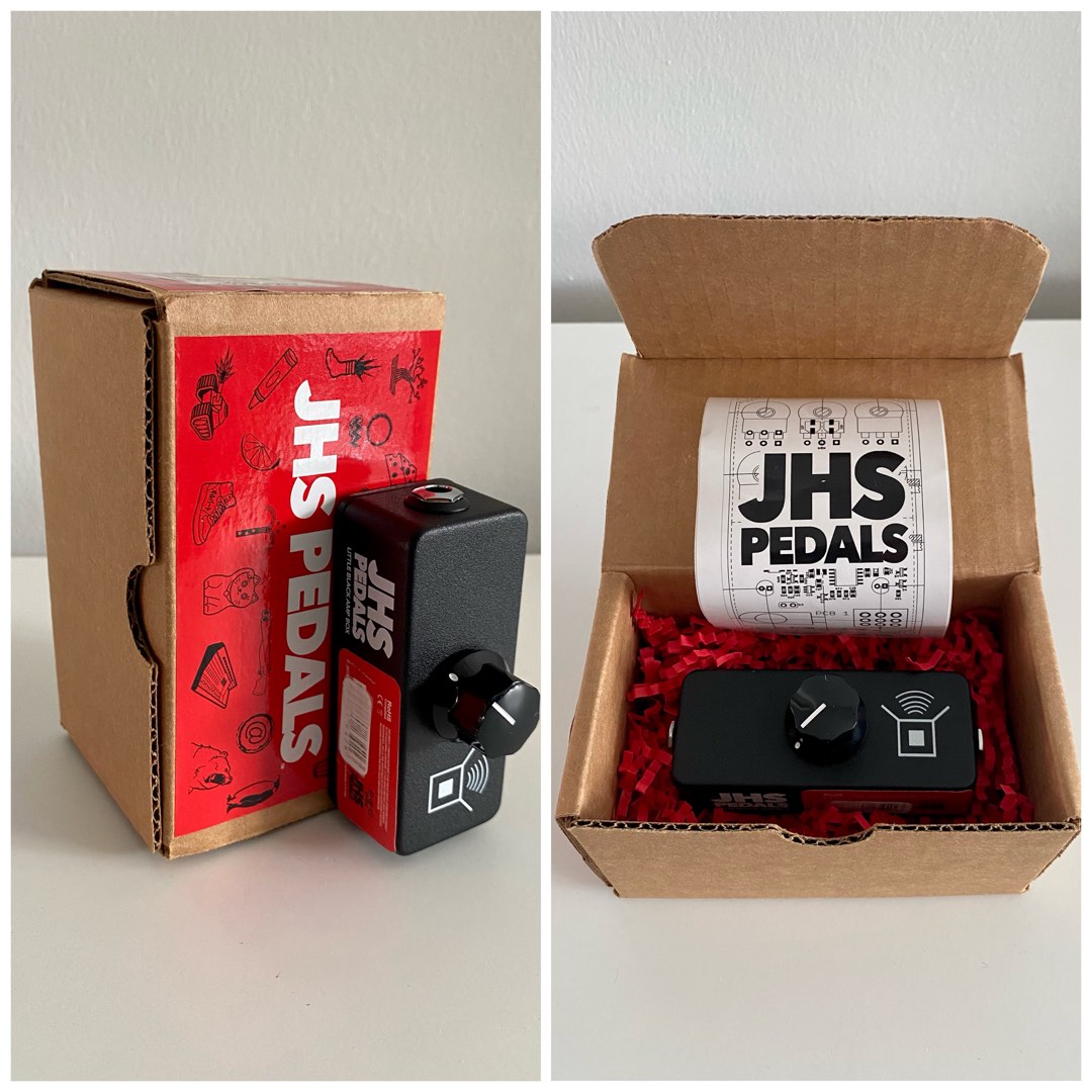 JHS Little Black Amp Box Passive Amp Attenuator, Hobbies & Toys, Music ...