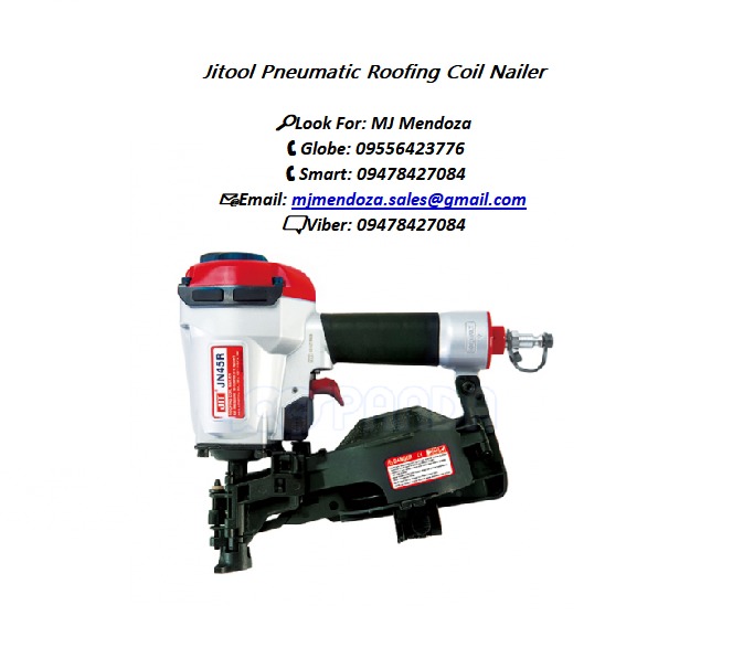 Jitool Pneumatic Roofing Coil Nailer, Commercial & Industrial ...