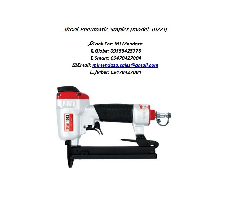 Jitool Pneumatic Stapler (model 1022J), Commercial & Industrial ...