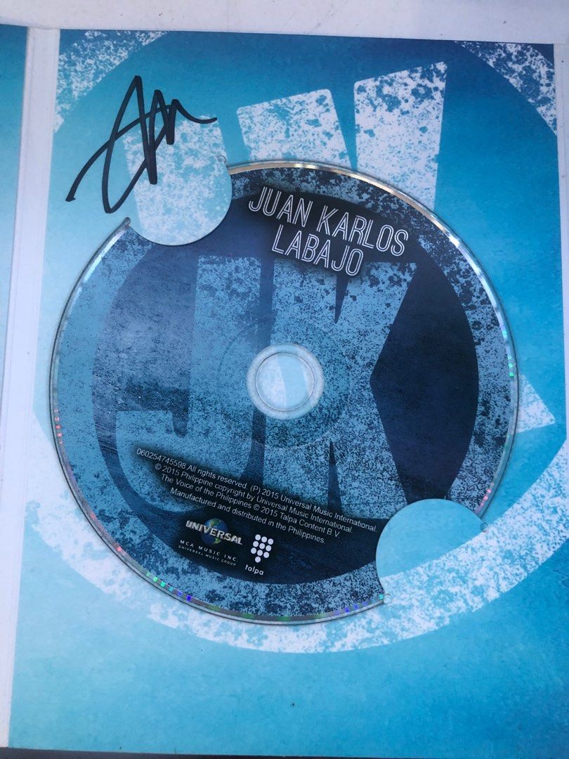 Juan Karlos (JK) Signed Album, Hobbies & Toys, Music & Media, CDs ...