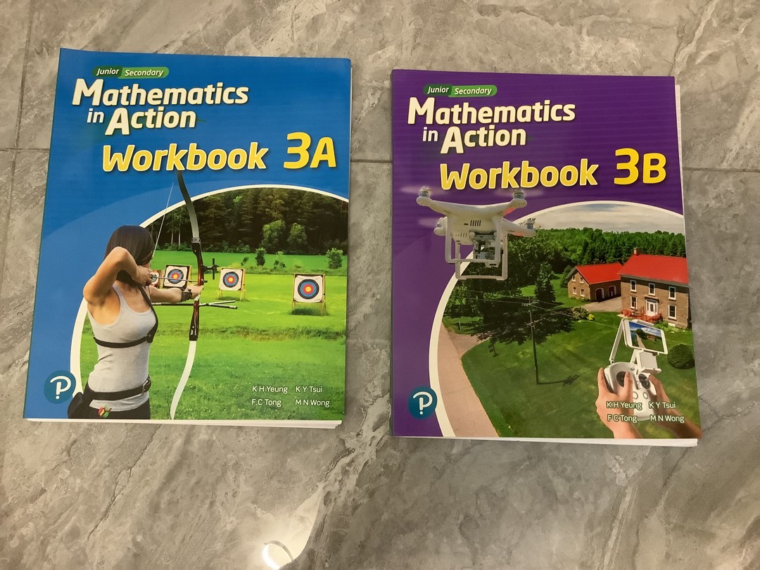 Junior Secondary Mathematics in Action workbook 3A、3B (Modular Binding ...