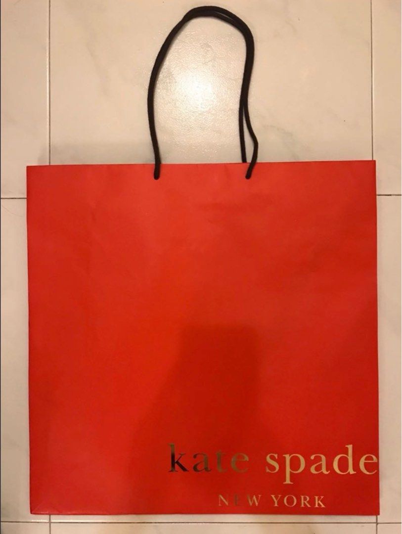 Kate Spade Paper Bag (L), Hobbies & Toys, Stationery & Craft ...