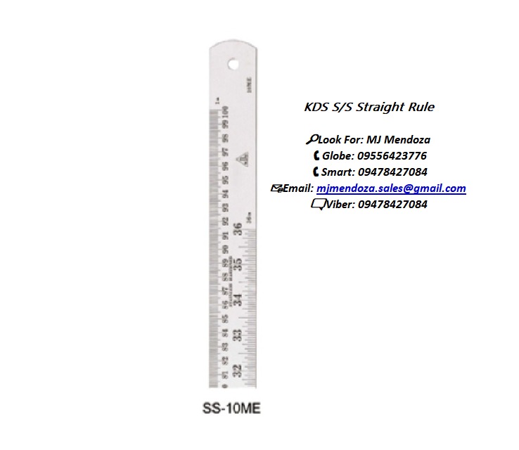 KDS S/S Straight Rule, Commercial & Industrial, Industrial Equipment on ...