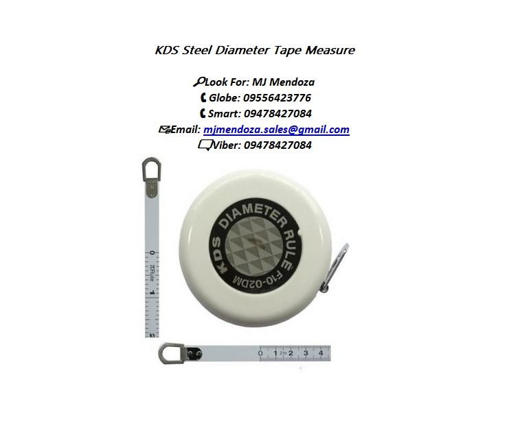 KDS Steel Diameter Tape Measure, Commercial & Industrial, Industrial ...