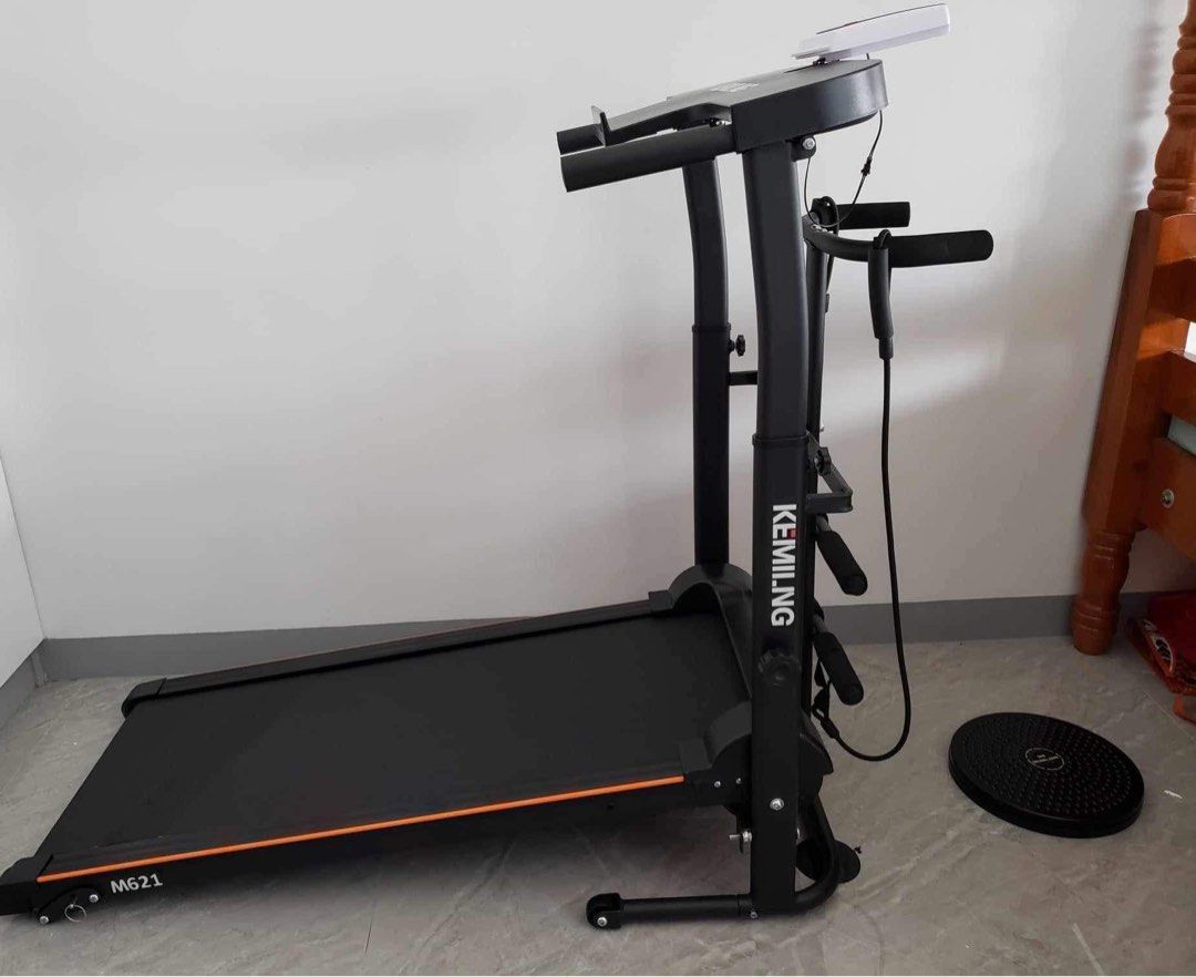 Kemilng M621 Treadmill Multifunctional Manual, Foldable Walking Machine ...
