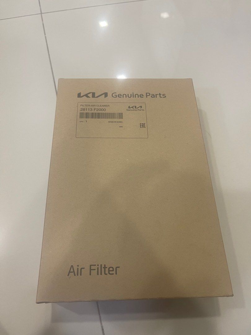 Kia cerato 2019 air filter, Car Accessories, Accessories on Carousell