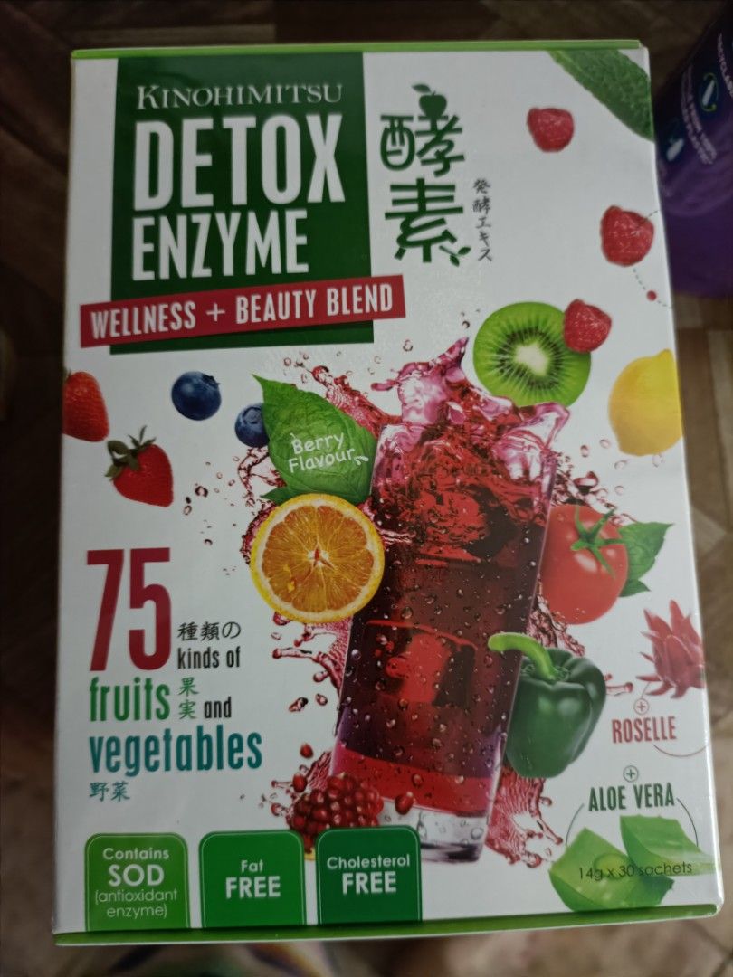 Kinohimitsu Detox Enzyme, Health & Nutrition, Health Supplements ...