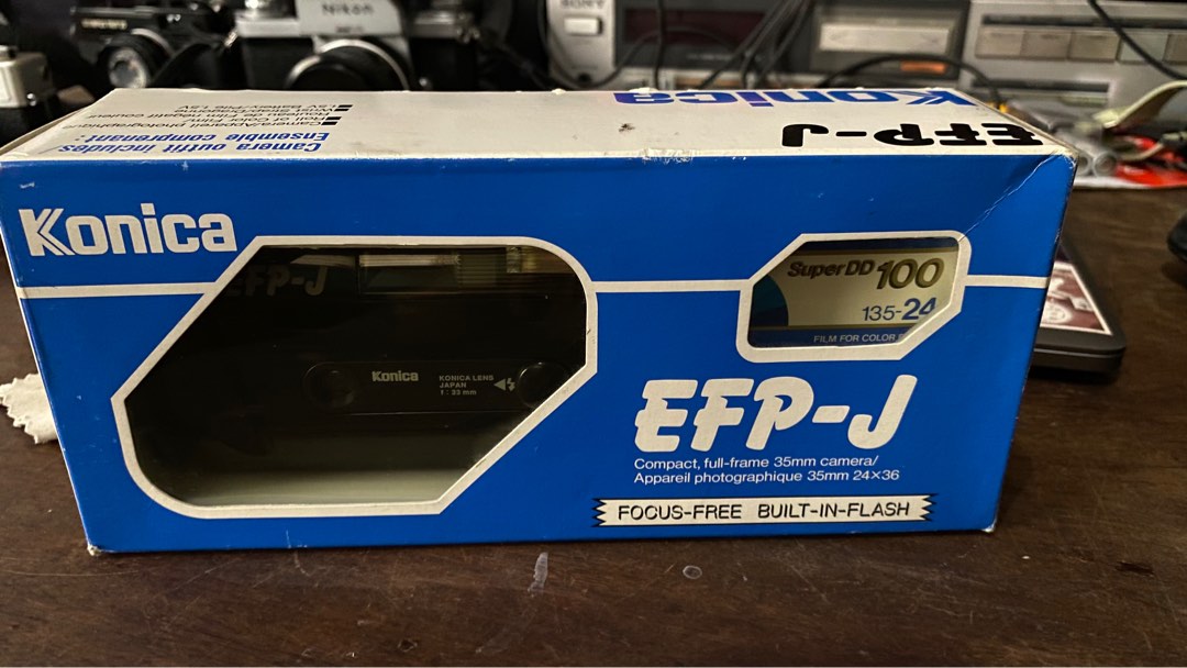 Konica EFP-J, Photography, Cameras on Carousell