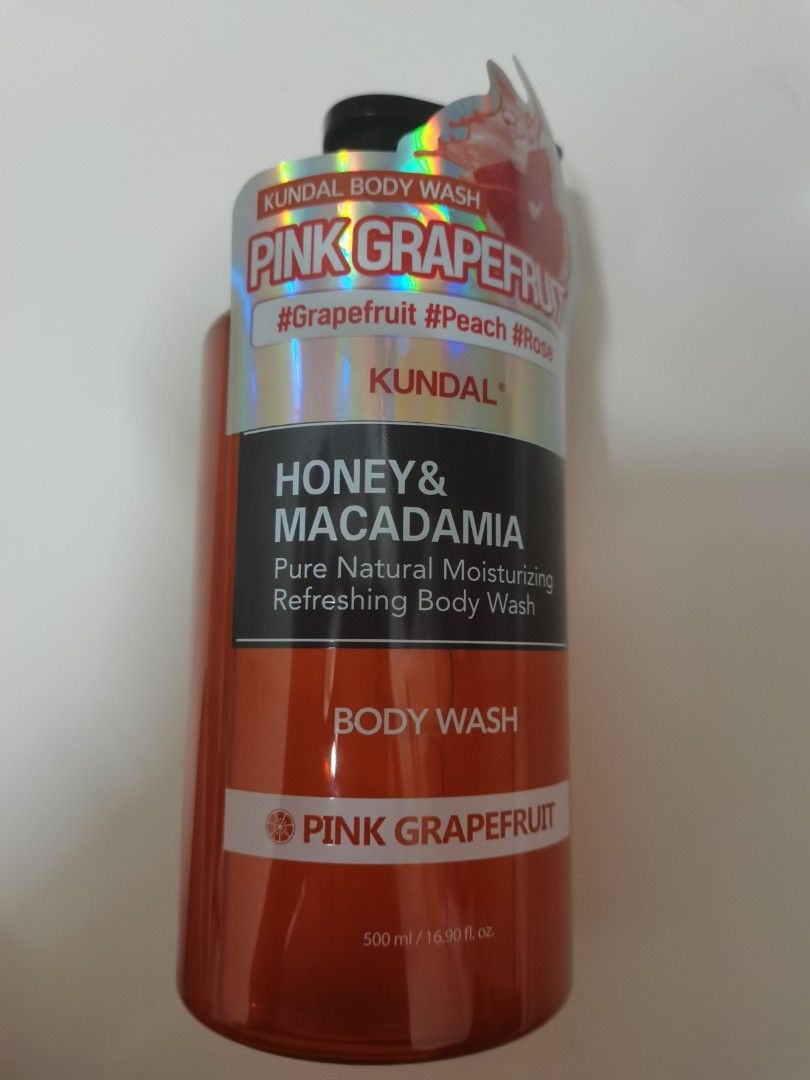 [Kundal] Pure Body Wash 500ml Pink Grapefruit, Beauty & Personal Care ...