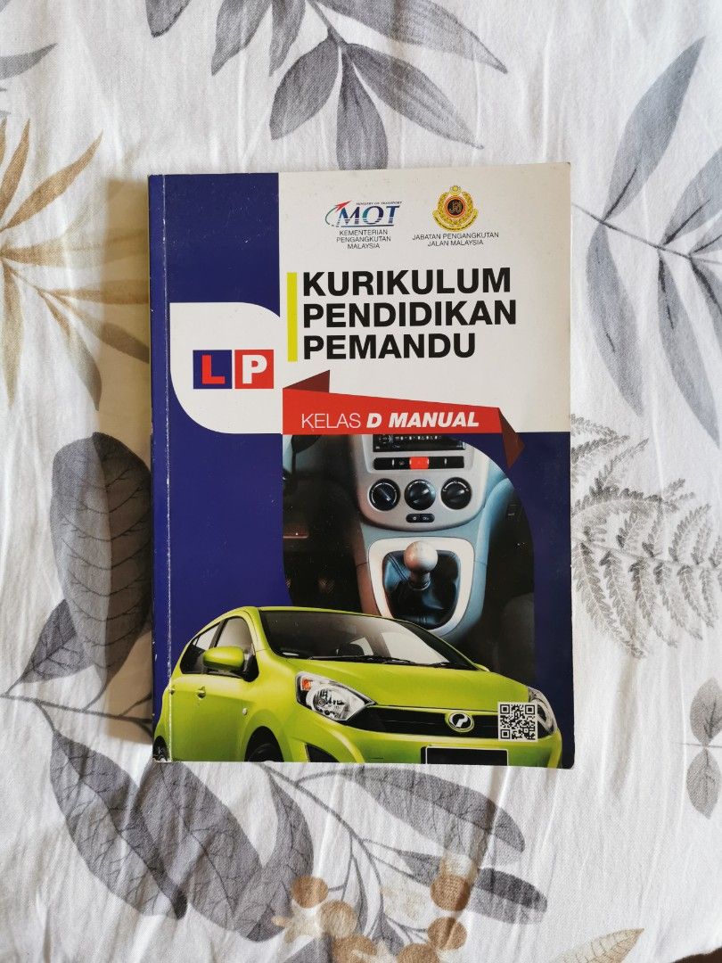 Kurikulum Pendidikan Pemandu JPJ Textbook Buku Teks Manual Undang Teori ...