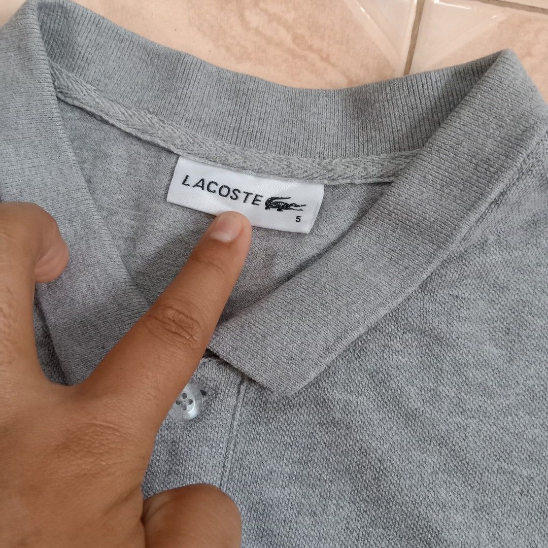 Lacoste Monotone, Men's Fashion, Tops & Sets, Tshirts & Polo Shirts on Carousell