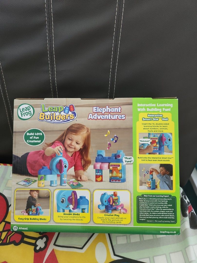 Leap Frog Elephant Adventures, Babies & Kids, Infant Playtime on Carousell