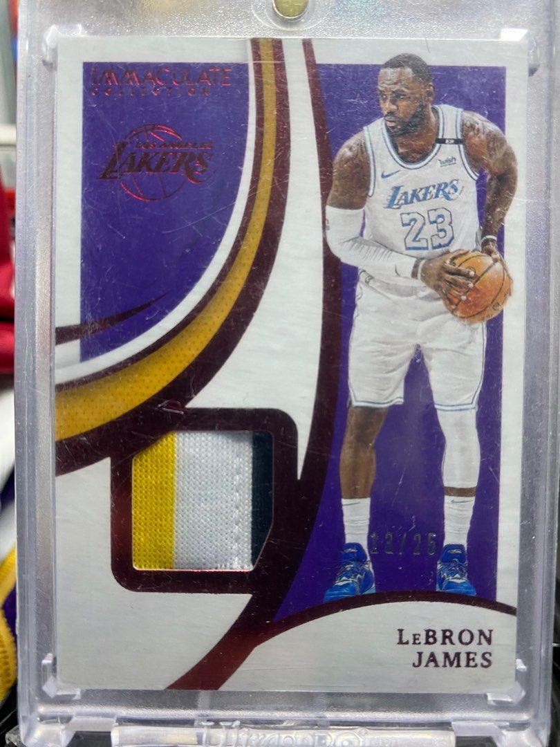 LEBRON JAMES NBA CARD PATCH, Hobbies & Toys, Memorabilia & Collectibles ...