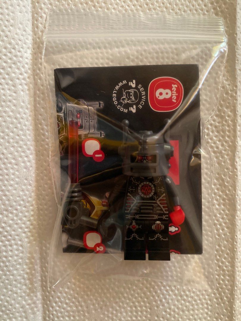 Lego 8833 Evil Robot Minifigures Collectable Series 8, Hobbies & Toys ...