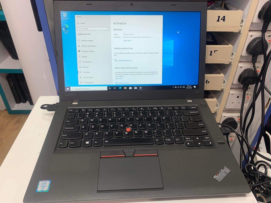 Lenovo T460 Core i5 8/256 windiws 10 pro ms office 2019 preloaded 260 ...