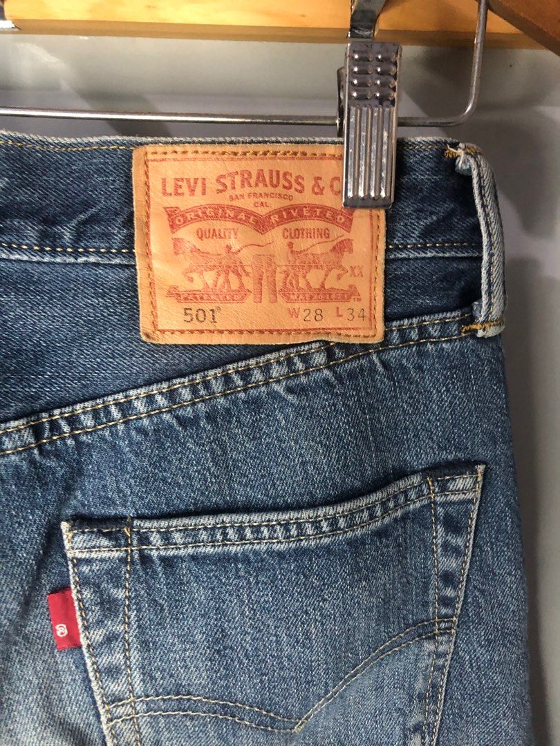 Levis 501 Button Fly, Women's Fashion, Bottoms, Jeans on Carousell