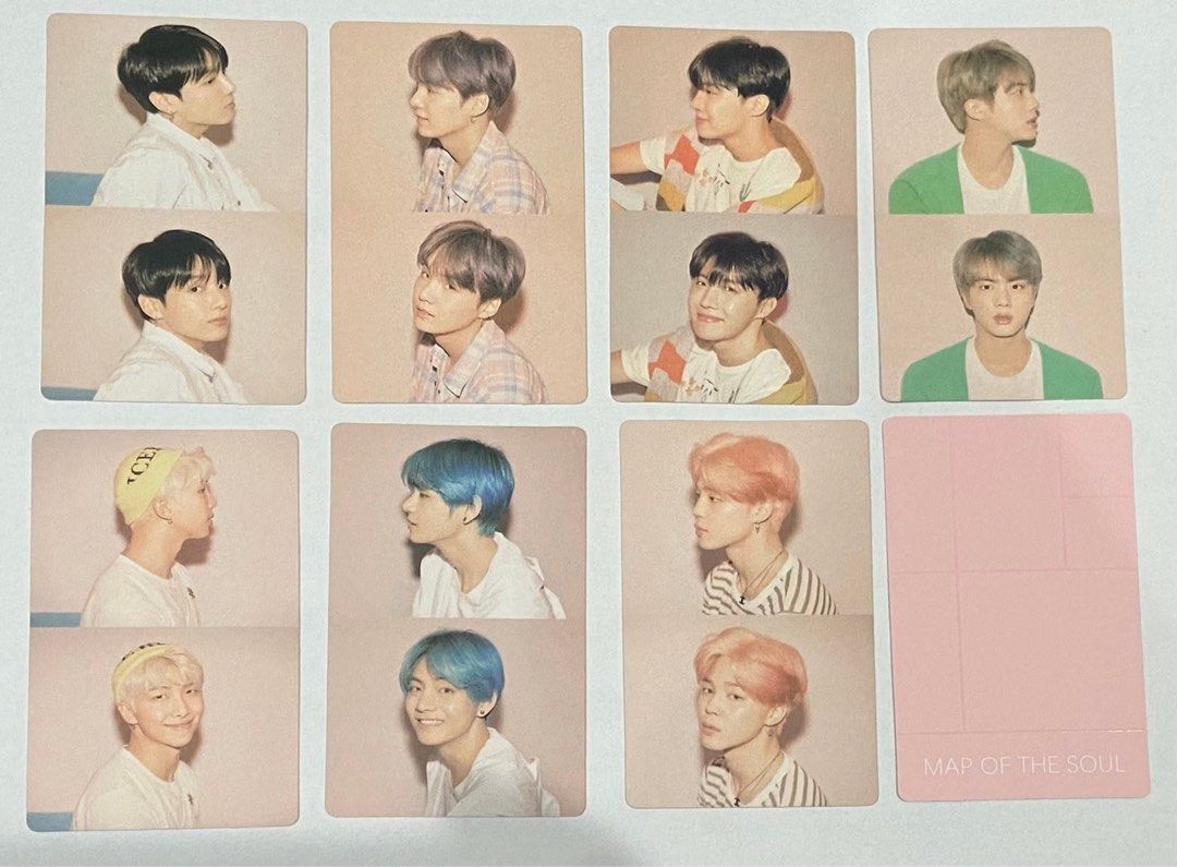 LF / WTB BTS photocards map of the Seoul persona v1, Bulletin Board ...