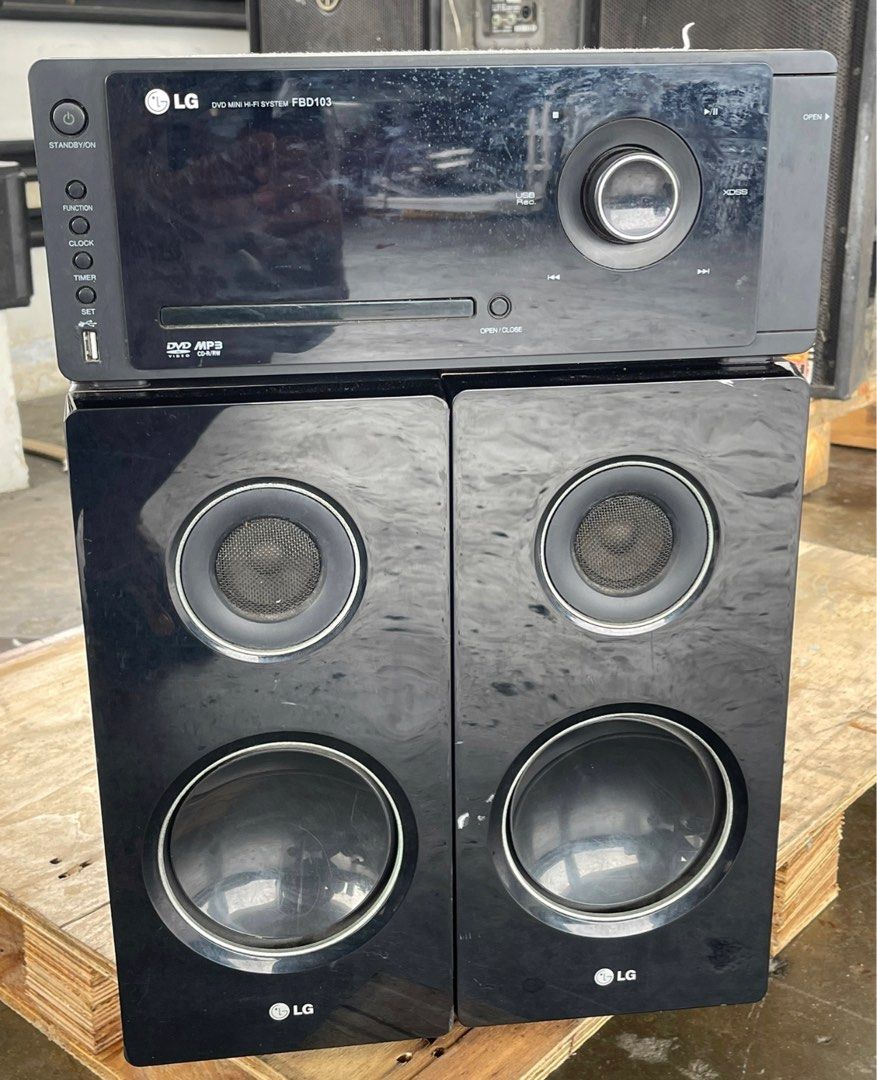 LG DVD MINI HI-FI system FBD103, Audio, Soundbars, Speakers ...