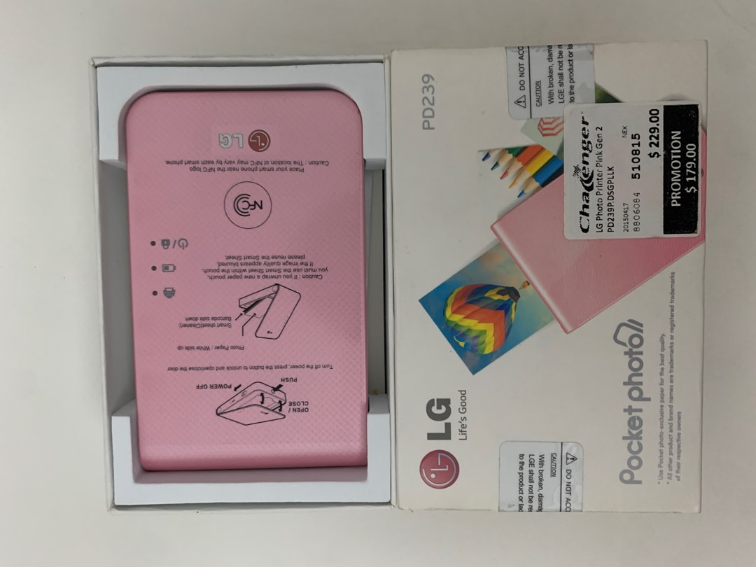LG Pocket Photo printer, Computers & Tech, Printers, Scanners & Copiers ...