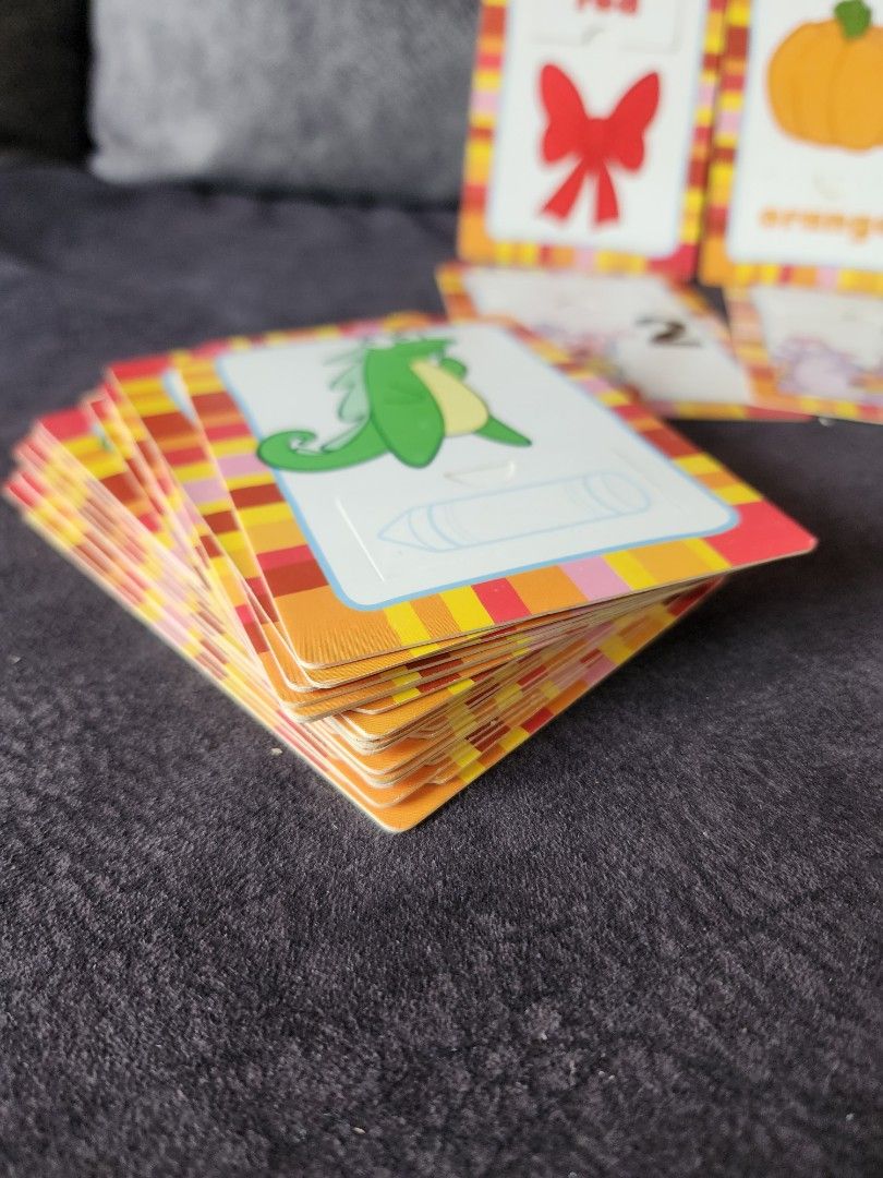 Lift the flap flashcards on numbers and colours, Babies & Kids, Infant ...