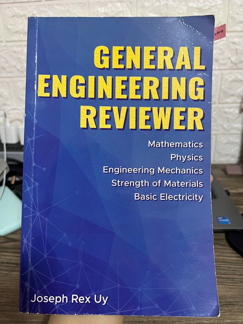 LIGHTLY USED/ORIGINAL - General Engineering Reviewer - MRII, Hobbies ...