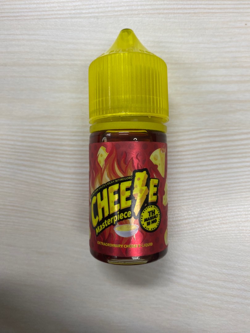 Liquid Cheese Masterpiece Saltnic, Makanan & Minuman, Minuman Tidak ...