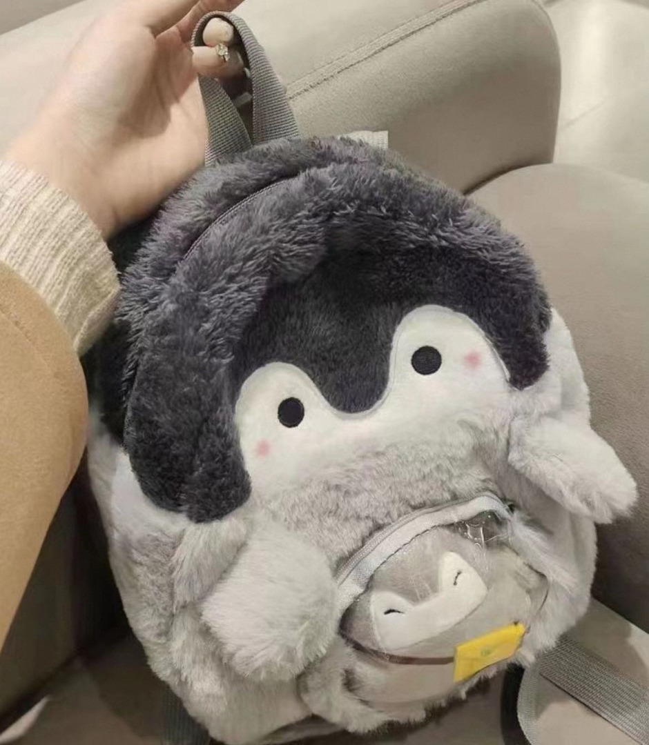 Little Penguin Plush Backpack, Hobbies & Toys, Stationery & Craft ...
